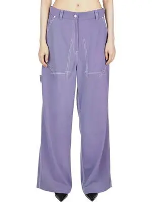 Stella McCartney Straight-leg Trousers - Purple