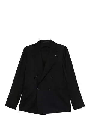 Tagliatore Double-breasted Blazer - Black
