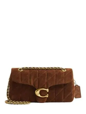 COACH® Tabby Shoulder Bag 26 With Quilting - Brass/warm Brown