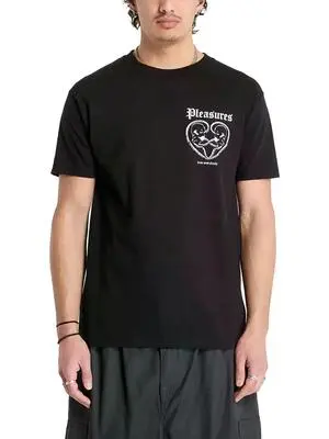 PLEASURES Connected T-shirt - Black