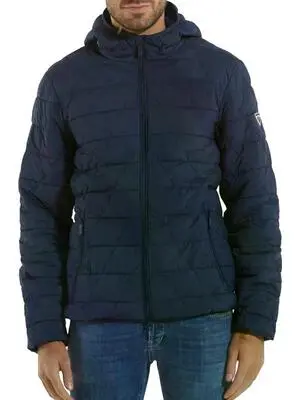Rossignol Grande Quilted Hooded Jacket - Blue