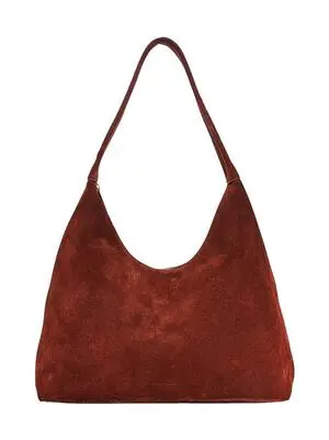 MANSUR GAVRIEL Suede Candy Hobo Bag - Chocolate