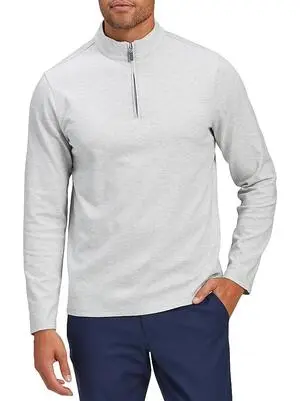 MIZZEN+MAIN ProFlex Quarter Zip Sweater