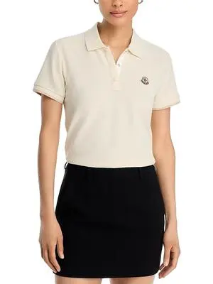 Moncler Polo Shirt - Natural