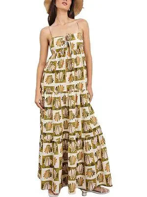 Rails Mica Maxi Dress - Checkered Shells