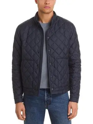 Moncler Oise Diamond Quilted Down Jacket - Blue