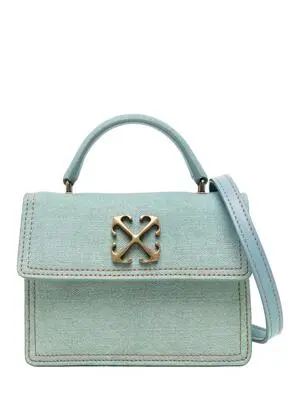 Off-White Leather Mini Bag - Blue