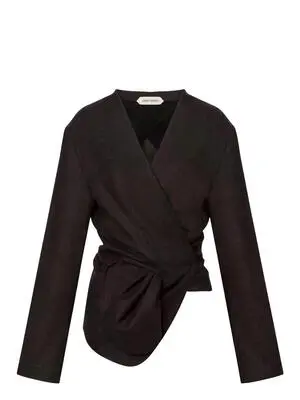 ALBERTA FERRETTI Wrap-Effect Coat