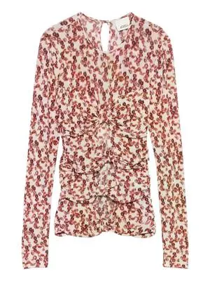 Isabel Marant Gladice Top - Pink