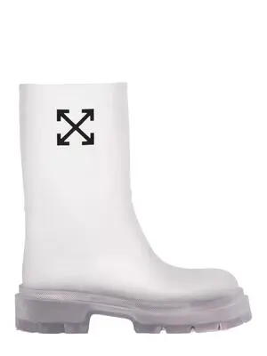 Off-White Reboot Arrow Boots - White