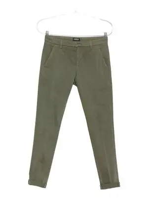 DONDUP Cotton Trousers - Green