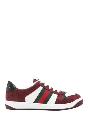 Gucci Screener Sneakers - White