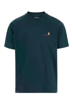 Carhartt Work In Progress Script Short-sleeve T-shirt - Blue