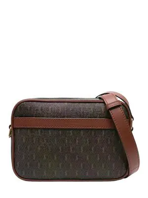 Saint Laurent Monogram Crossbody Bag - Brown