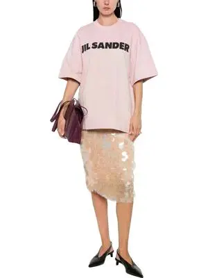 JIL SANDER Logo-print T-shirt - Pink