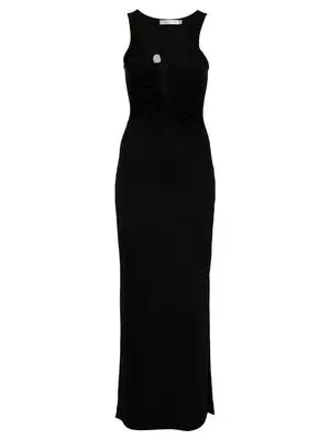 Christopher Esber Crystal-embellished Maxi Dress - Black