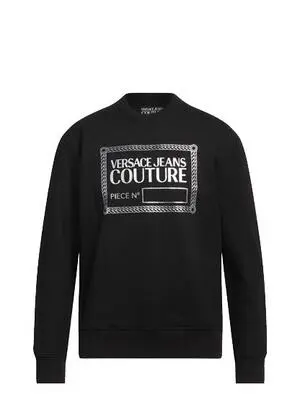 Versace Cotton-elastane Sweatshirt - Black