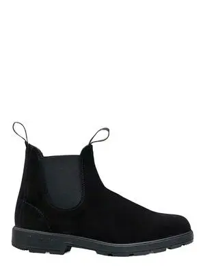 Blundstone Suede Chelsea Boots - Black