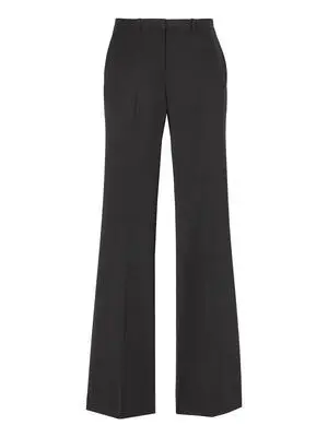 THEORY Demitria 4 Stretch-Wool Flared Trousers