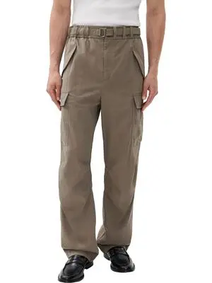 Simkhai Garrett Wide Leg Cargo Pants - Faded Olive