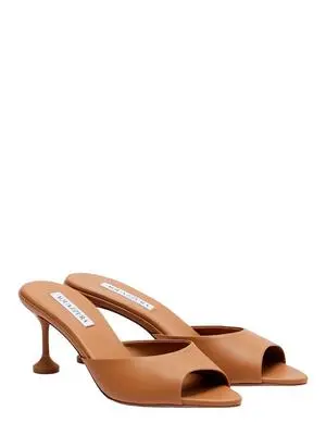 AQUAZZURA Bisous 65 Leather Mules