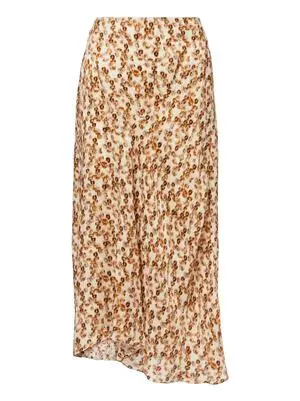 Isabel Marant Lisanne Printed Midi Skirt - Multicoloured