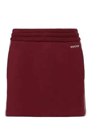 GUCCI Logo Miniskirt