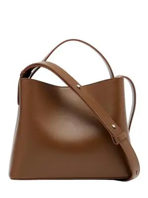AESTHER EKME Original Sac Mini Leather Tote - Brown