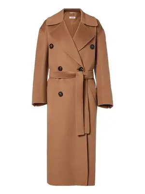 Max Mara Wool And Cashmere Coat - Brown