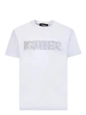 Dsquared2 Brand Logo Cool Fit T-shirt - White