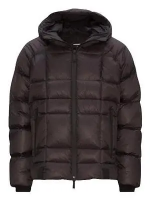 Dsquared2 Printed Logo Hooded Down Jacket - Black