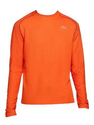 Nike Trail Long Sleeve Running Top - Orange