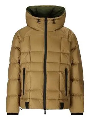 DSQUARED2 Printed Logo Hooded Down Jacket