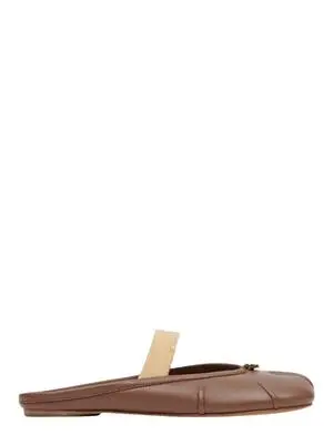 MAISON MARGIELA Tabi Elastic Band Mule - Brown