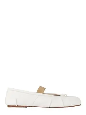 MAISON MARGIELA Tabi Ballerina Flat - Cream