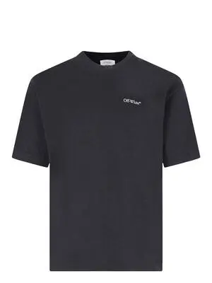Off-White Printed T-shirt - Black
