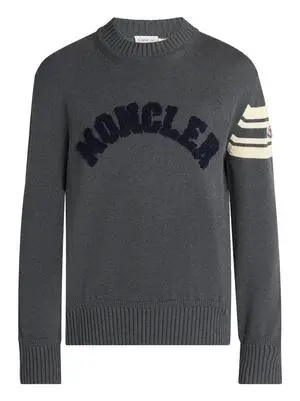 Moncler Knit Crewneck Sweater - Charcoal