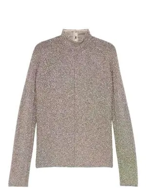FORTE_FORTE Metallic-threading Top - Pink