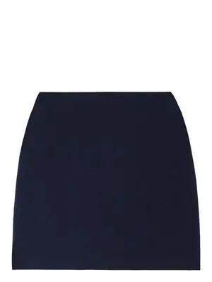 Tove Wool-twill Mini Skirt - Blue