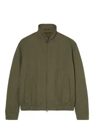 Gucci Gg Canvas Bomber Jacket - Green