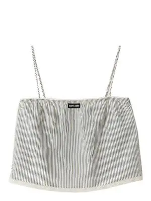 MIU MIU Crêpe De Chine Top