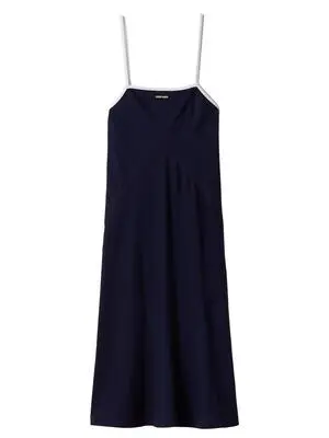 Miu Miu Jersey Dress - Navy