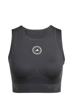 Stella McCartney Truepace Cropped Tank Top - Black