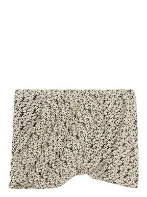 ISABEL MARANT Stacya Floral Embroidered Tulle Mini Skirt