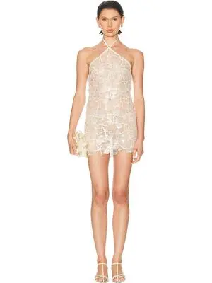 Retrofete Hayden Mini Dress - Cream