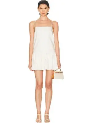 SEROYA Krista Mini Dress - Eggshell