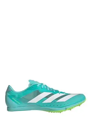 Adidas Adizero Distancestar Athletic Sneakers - Flash Aqua/cloud White/lucid Lemon