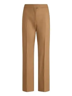 Altuzarra Todd Stretch-virgin Wool Pants - Saddle