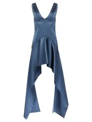 JW Anderson Draped Mini Dress - Blue