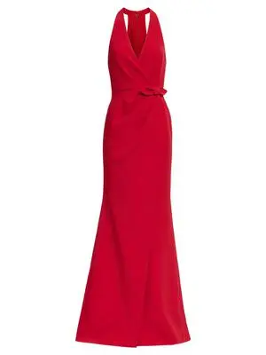 Elie Saab Cady Maxi Gown - Red